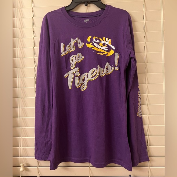 Soffe | Tops | New Soffe Lsu Lets Go Tigers Juniors Medium Long Sleeve ...